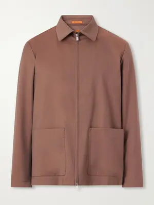 Barena Venezia Cotton-blend Gabardine Overshirt