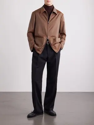 Barena Venezia Cotton-blend Gabardine Overshirt