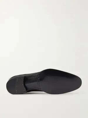 Saint Laurent Aurelien Leather Chelsea Boots