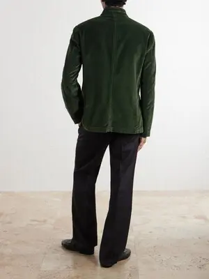 Massimo Alba Gstaad Cotton-velvet Jacket