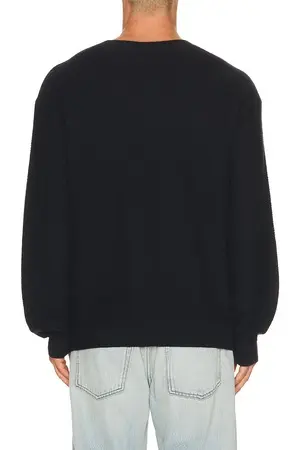 FRAME Textured Crewneck Sweater