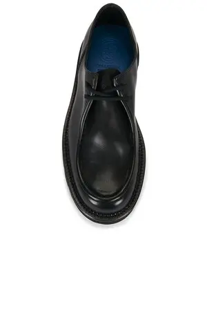 COLLEGIUM Pillar Moc-toe Derby In Black