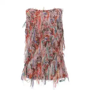 FRONT ROW SHOP Julie Fringed Top