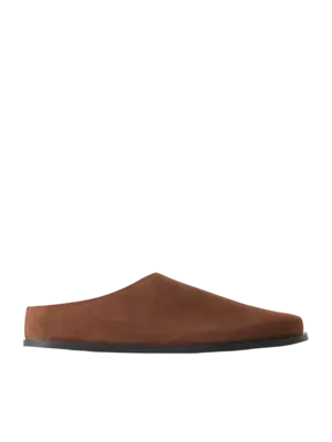 A.emery Lou Suede Clogs - Brown