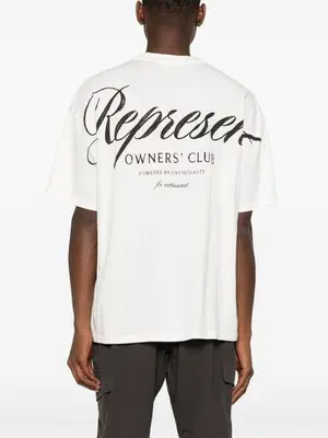 REPRESENT Owners Club Script T-shirt