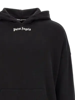 Palm Angels Logo Over Hoodie
