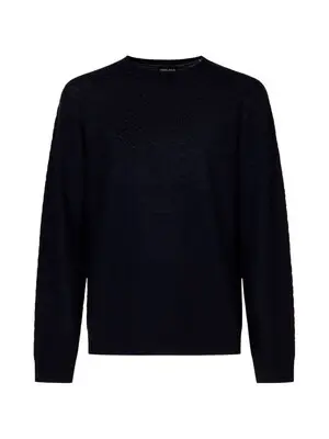 Giorgio Armani Wool Sweater - Blue