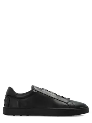 TOD'S Leather Sneakers - Black