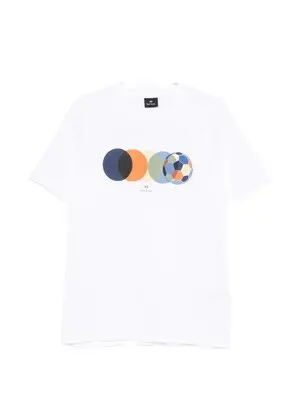 Paul Smith Football Cotton T-shirt - White