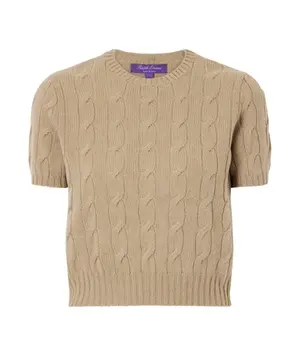 Ralph Lauren Cable-knit Cashmere Sweater - Neutrals