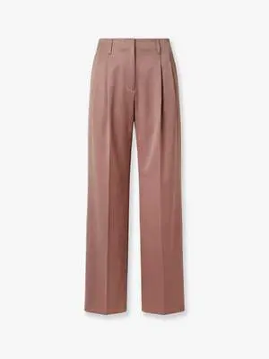 GOLDEN GOOSE Flavia Light Dry Wool Trousers
