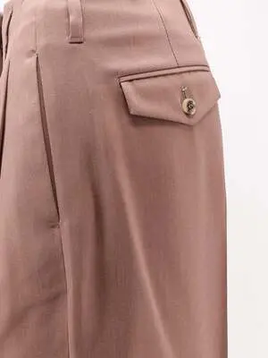 GOLDEN GOOSE Flavia Light Dry Wool Trousers