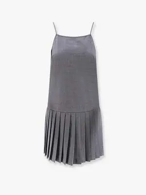 SEMICOUTURE Oliva Merino Wool Blend Short Dress