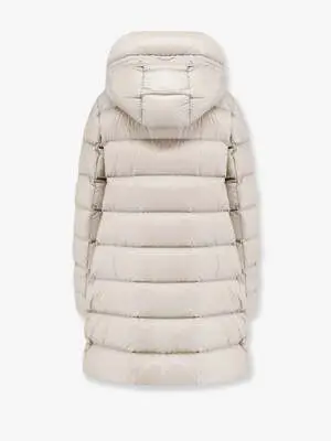 Moncler Suyenne Hooded Long Down Jacket