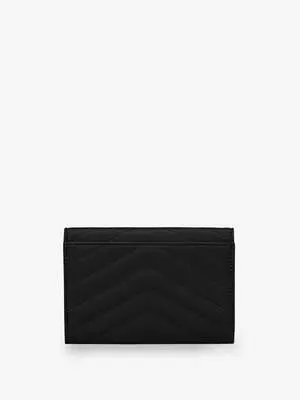 Saint Laurent Cassandre Matalassé Leather Wallet
