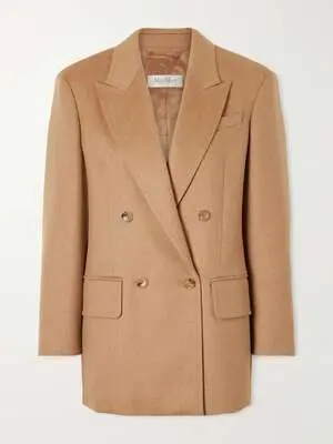 Max Mara Olimpia Hair Blazer - Camel