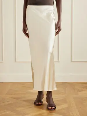 JOSEPH Isaak Silk-satin Maxi Skirt
