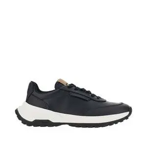 Emporio Armani Textured Sneakers For Men