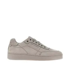 Saint Laurent Sl/61 Suede Leather Sneakers - Grey
