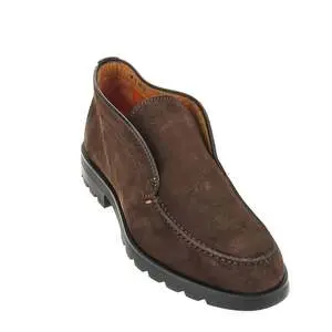 Santoni Suede Leather Desert Boots