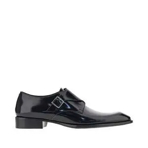 Saint Laurent Patent Leather Monk Strap Loafers