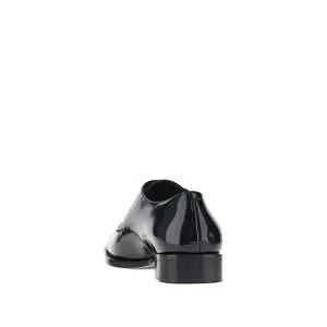 Saint Laurent Patent Leather Monk Strap Loafers