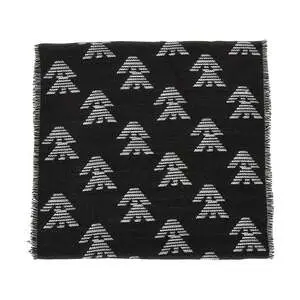 Emporio Armani Knitted Scarf With Eagle Motif