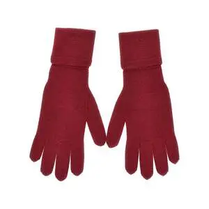 Emporio Armani Wool Glove With Eagle Embroidery