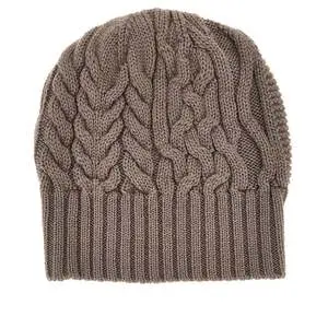 Emporio Armani Knitted Beanie Hat With Logo Label