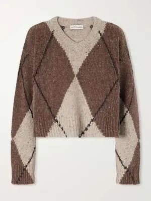 Altuzarra Parish Wool-blend Sweater - Brown