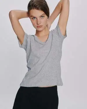 Atm Anthony Thomas Melillo V Neck T-shirts For Women