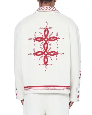 BAZISZT Bazyiszt Embroidered Cotton Jacket