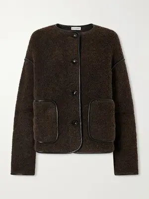 Altuzarra Irving Alpaca-blend Jacket - Brown