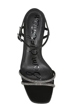 Sam Edelman Presley Glam Sandal - Black