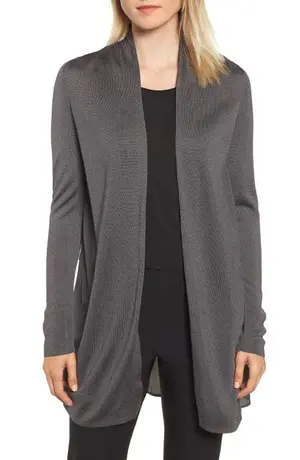 NIC+ZOE Reset Cardigan - Graphite