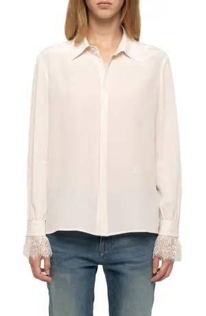 Zadig&Voltaire Thely Lace Silk Shirt