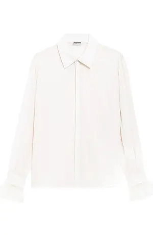 Zadig&Voltaire Thely Lace Silk Shirt