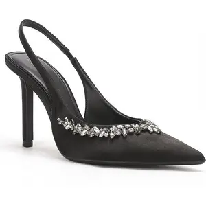 KNEETOES Cressida Crystal Heel - Black