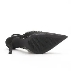 KNEETOES Cressida Crystal Embellished Stiletto Heel Slingback