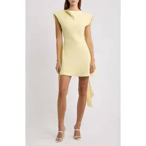 Oddmuse Drape Mini Dress
