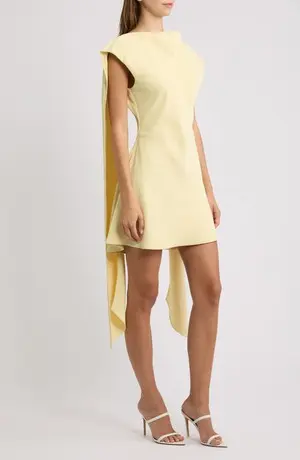 Oddmuse Drape Mini Dress
