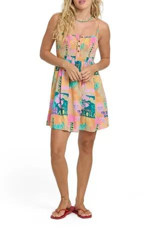 BILLABONG Fever Dream Cotton Minidress