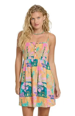 BILLABONG Fever Dream Cotton Minidress
