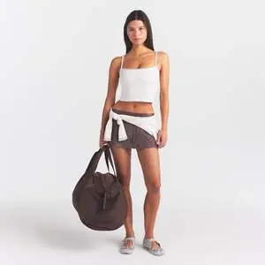 SKIMS Cami Top | White | | Nike Ribbed Seamless