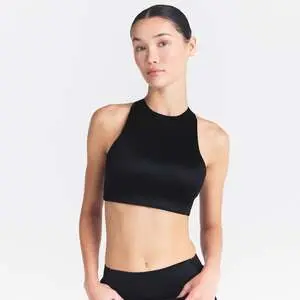 SKIMS High Neck Bra | Black | | Nike Satin Shine