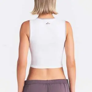 SKIMS Muscle Tank Top | White | | Nike Ribbed Seamless