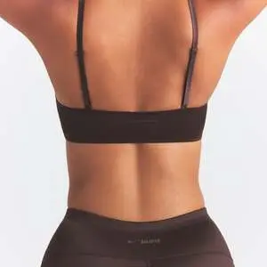 SKIMS Scoop Cami Top Bra | Deep Neutral | Small | Nike Satin Shine - Phoenix