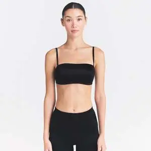 SKIMS Bandeau Bra | Black | | Nike Satin Shine