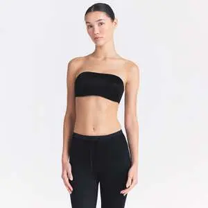 SKIMS Bandeau Bra | Black | | Nike Satin Shine