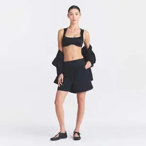 SKIMS 5" Track Short | Black | | Nike Stretch Nylon - Obsidian